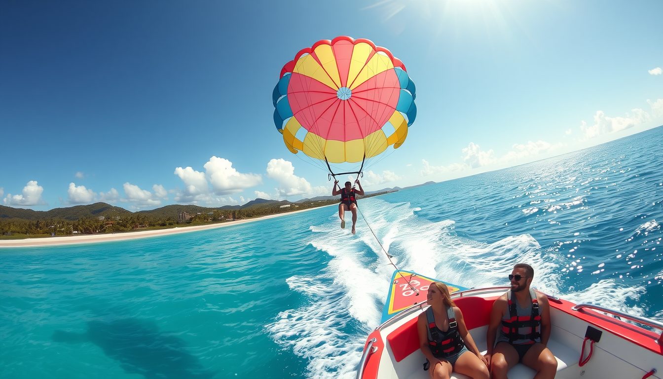 Parasail Experience in St. Croix – Port Fun Finder